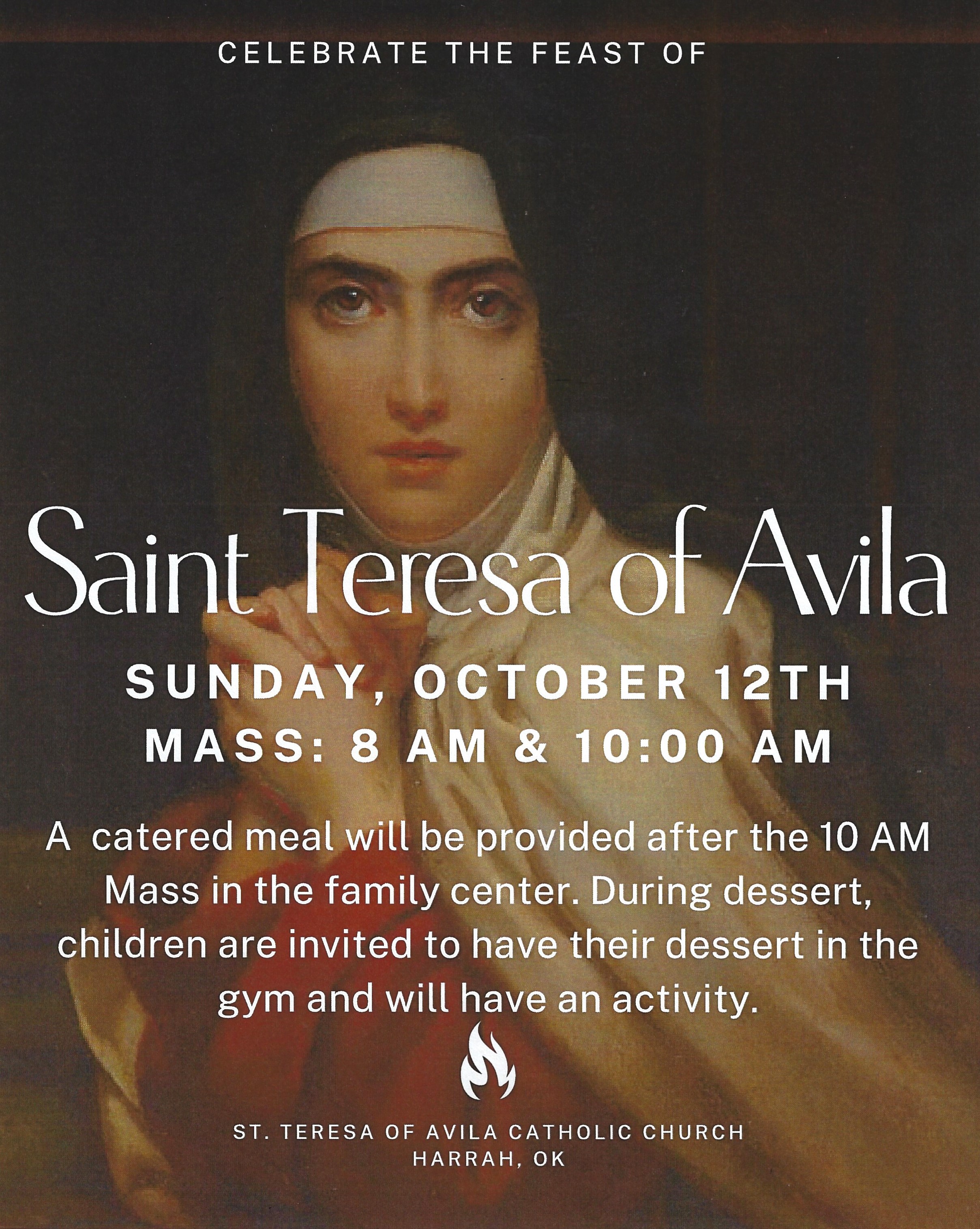 St. Teresa of Avila Catholic Church, Harrah, OK